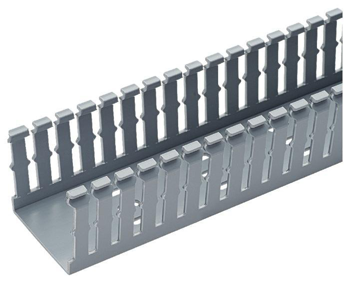 PANDUIT 2 inch x 3 inch x 6 ft Panduct Type F Narrow Slot Wiring Duct ...