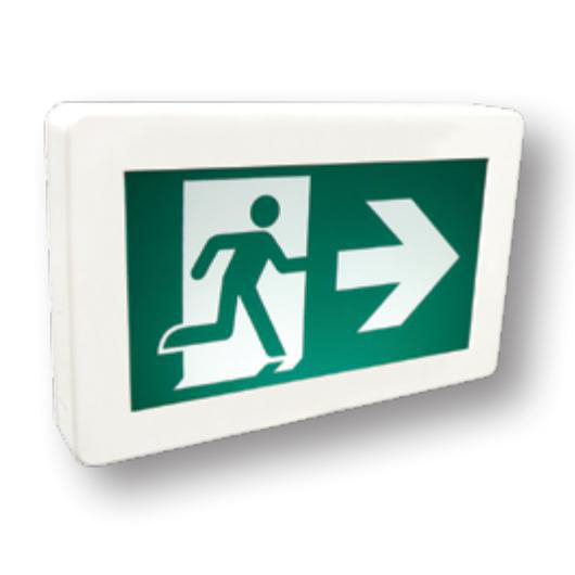 STANPRO 120/347VAC RMP Series LED Plastic Running Man Sign (Self ...