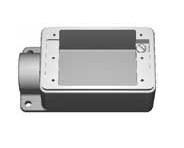 EGS 1-Gang 1/2 inch Ocal FD Series Deep Cast Device Box Aluminum ...