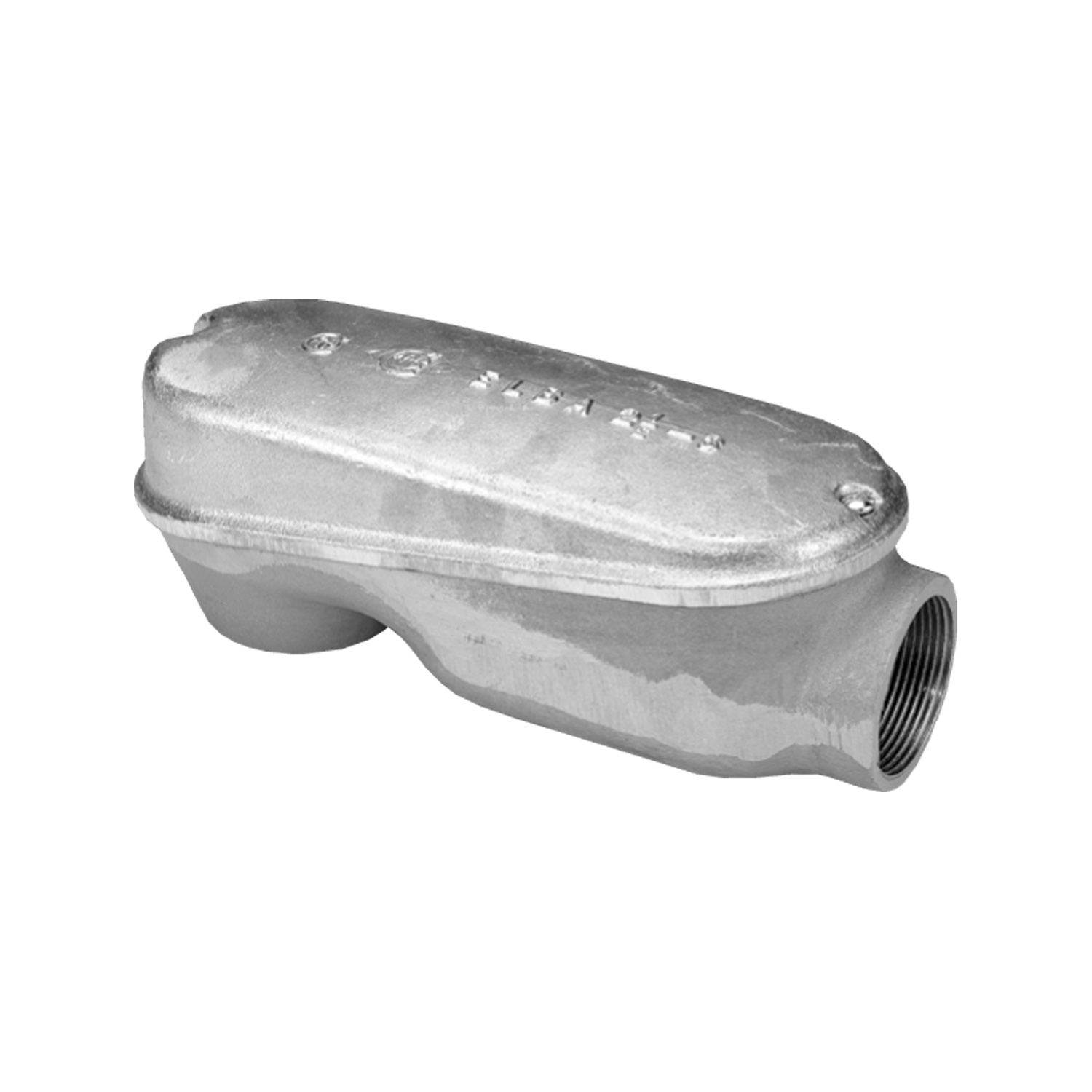 ABB 2-1/2 inch Iberville LB Type Rigid Conduit Fitting (Cast Aluminum)