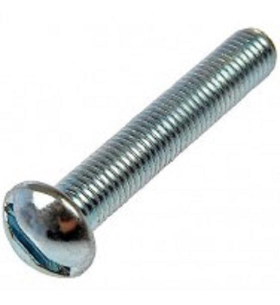 PRIMESOURCE 8-32x1 inch Lilly Fasteners Round Head Machine Screw
