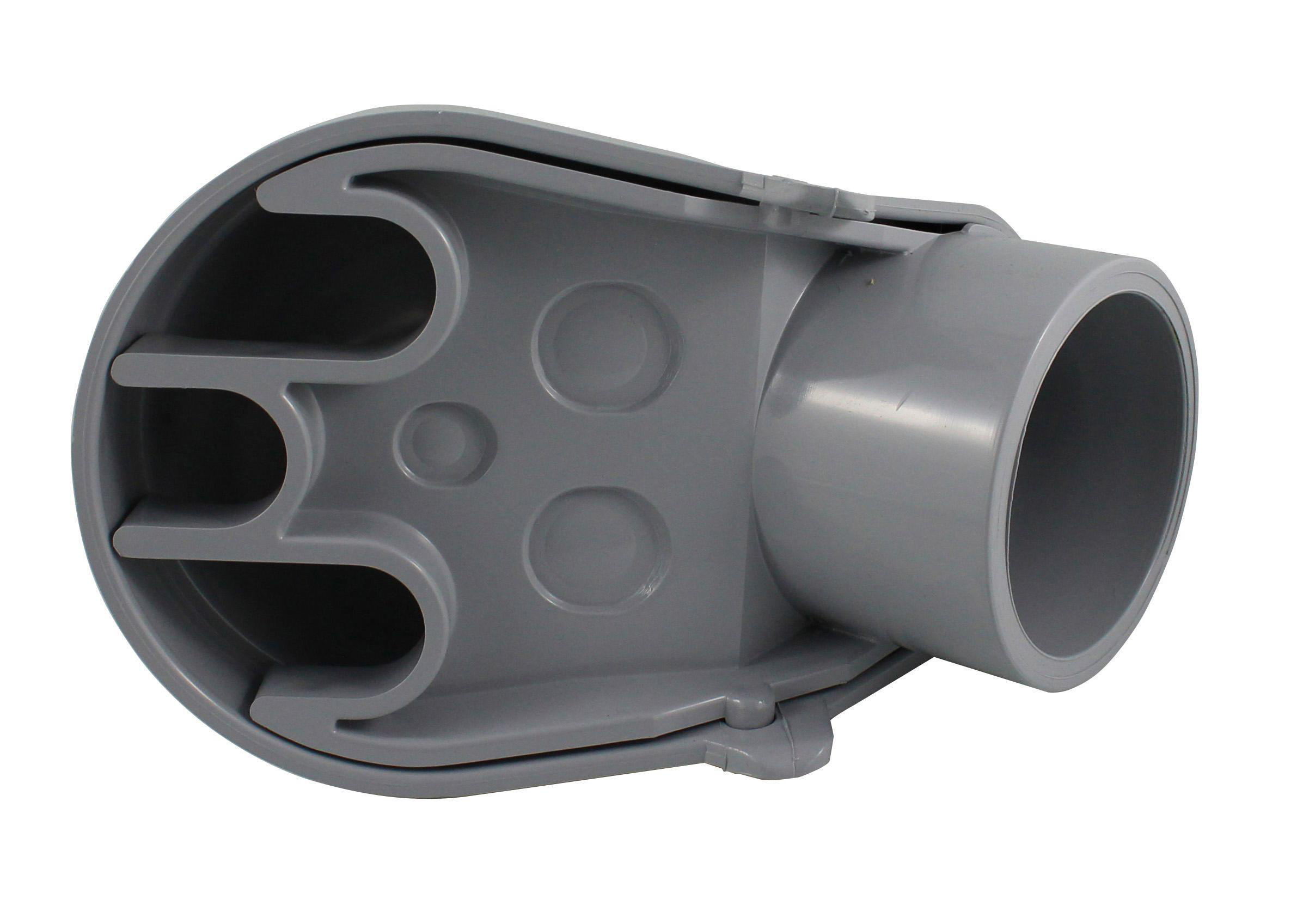 IPEX 2 inch Scepter PVC Entrance Fitting, Gray