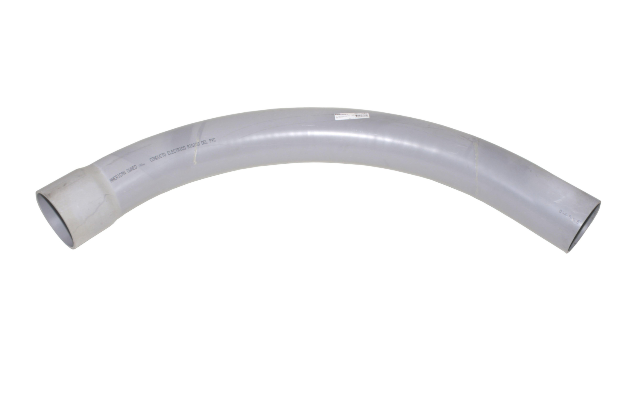 IPEX 5 inch x 36 inch Radius Scepter Utility 90 Degree PVC Elbow with ...