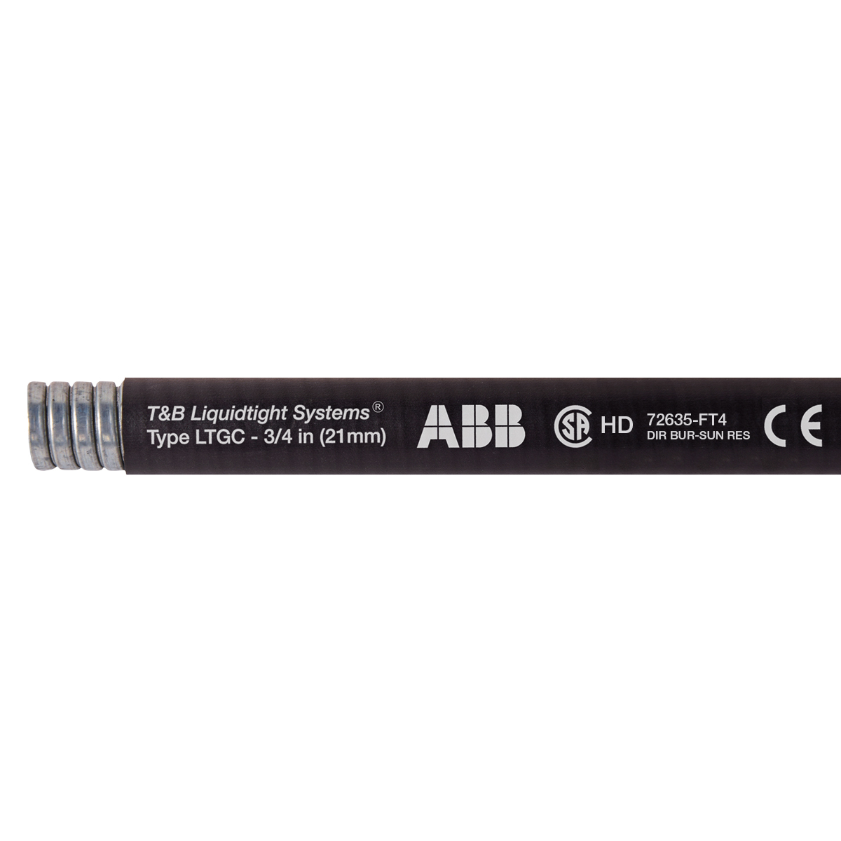 ABB 3/4 inch x 100 ft Type LTGC General Purpose Liquidtight Flexible ...