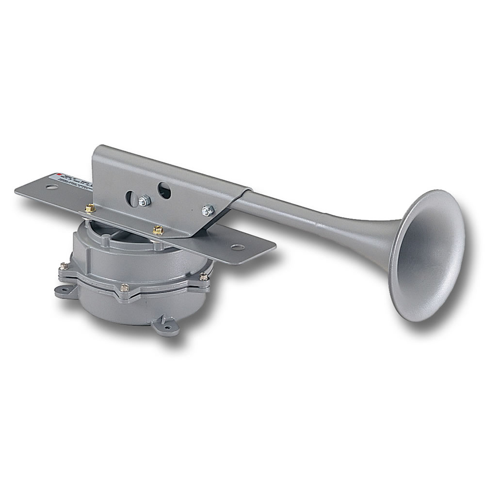 FEDERAL SIGNAL 52-024-1 24VDC Model 52 Resonating Horn, Grey