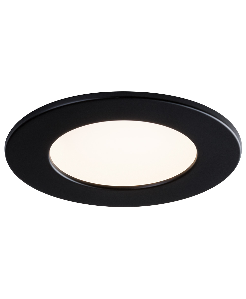 LITELINE Round Trim for 6-inch SLM6 Series SLIMLED Plus, Black