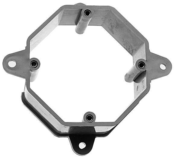 IPEX 4 inch x 2 inch Deep Octagonal Box Extension Rings