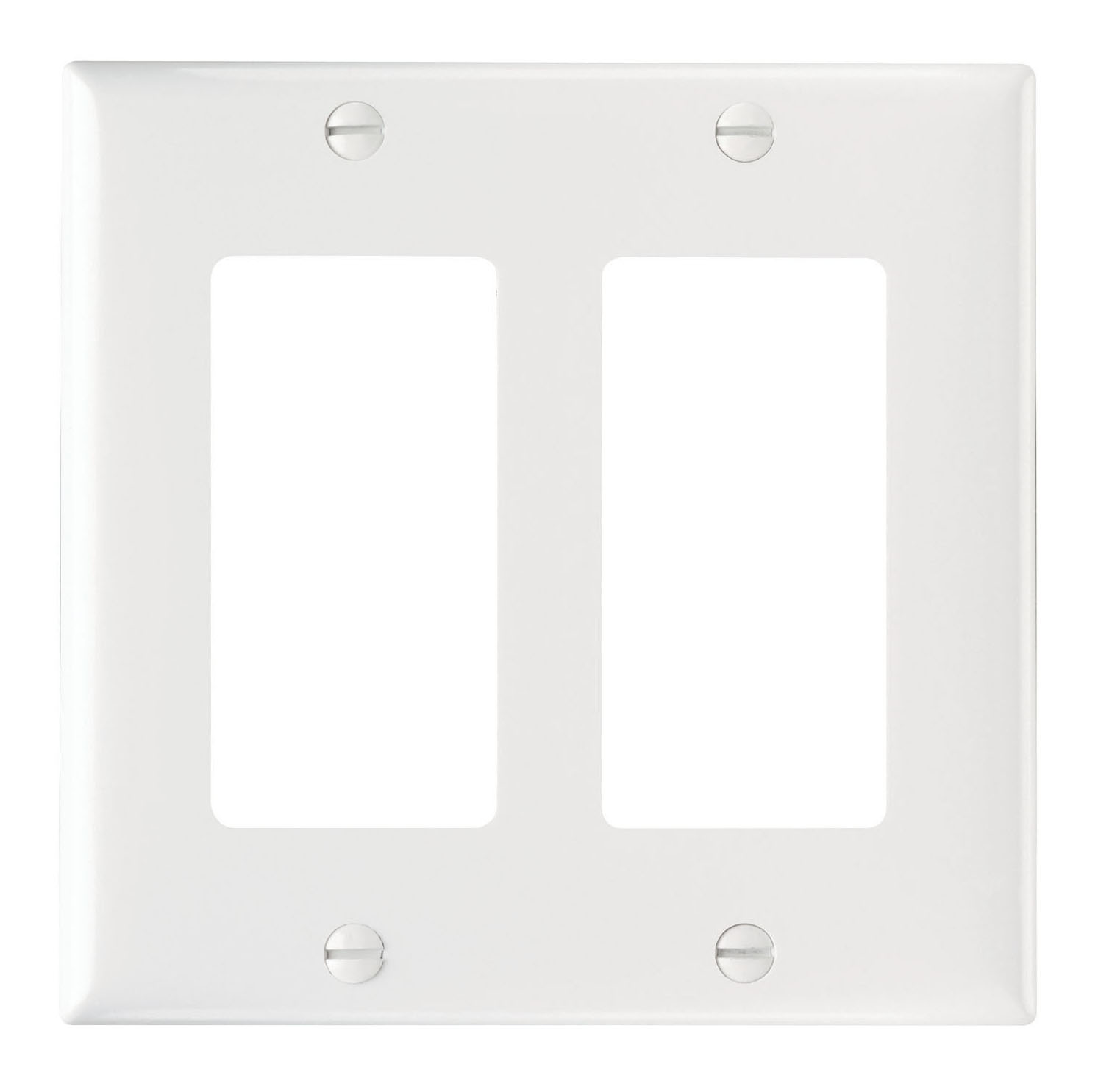 PASS & SEYMOUR SP262GRY 2-Gang Sierraplex Decorator Openings Wall Plate ...