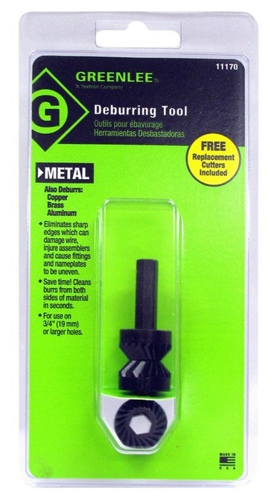 Greenlee deburring tool store