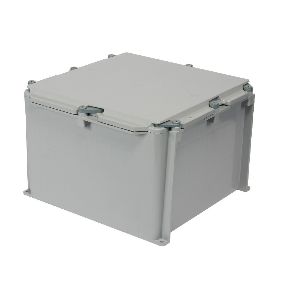 IPEX 12 inch x 12 inch x 8 inch Scepter Junction Box, Gray