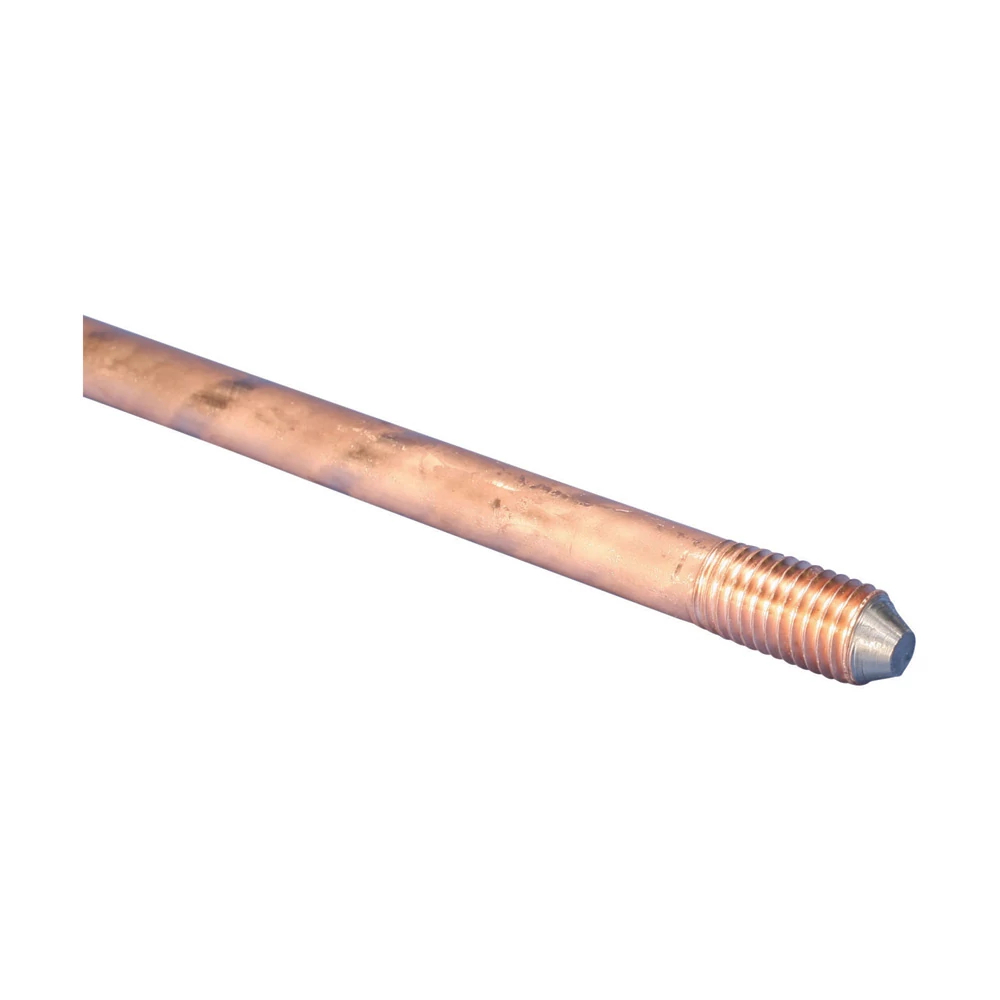 ERICO 3/4 inch x 10 ft ERITECH Copper-Bonded Sectional Ground Rod