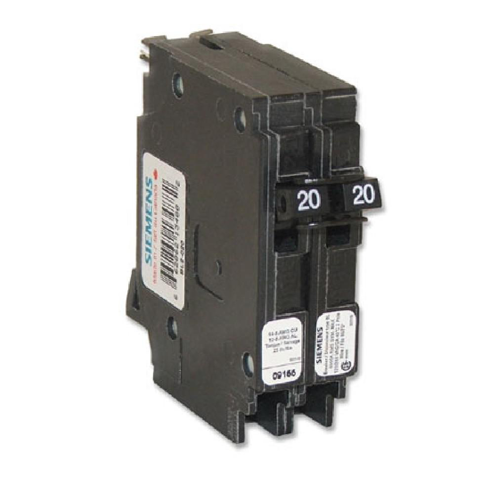 SIEMENS CANADA BL2-020 20Amp 2-Pole 10kA 120/240V Type Blue-Line ...