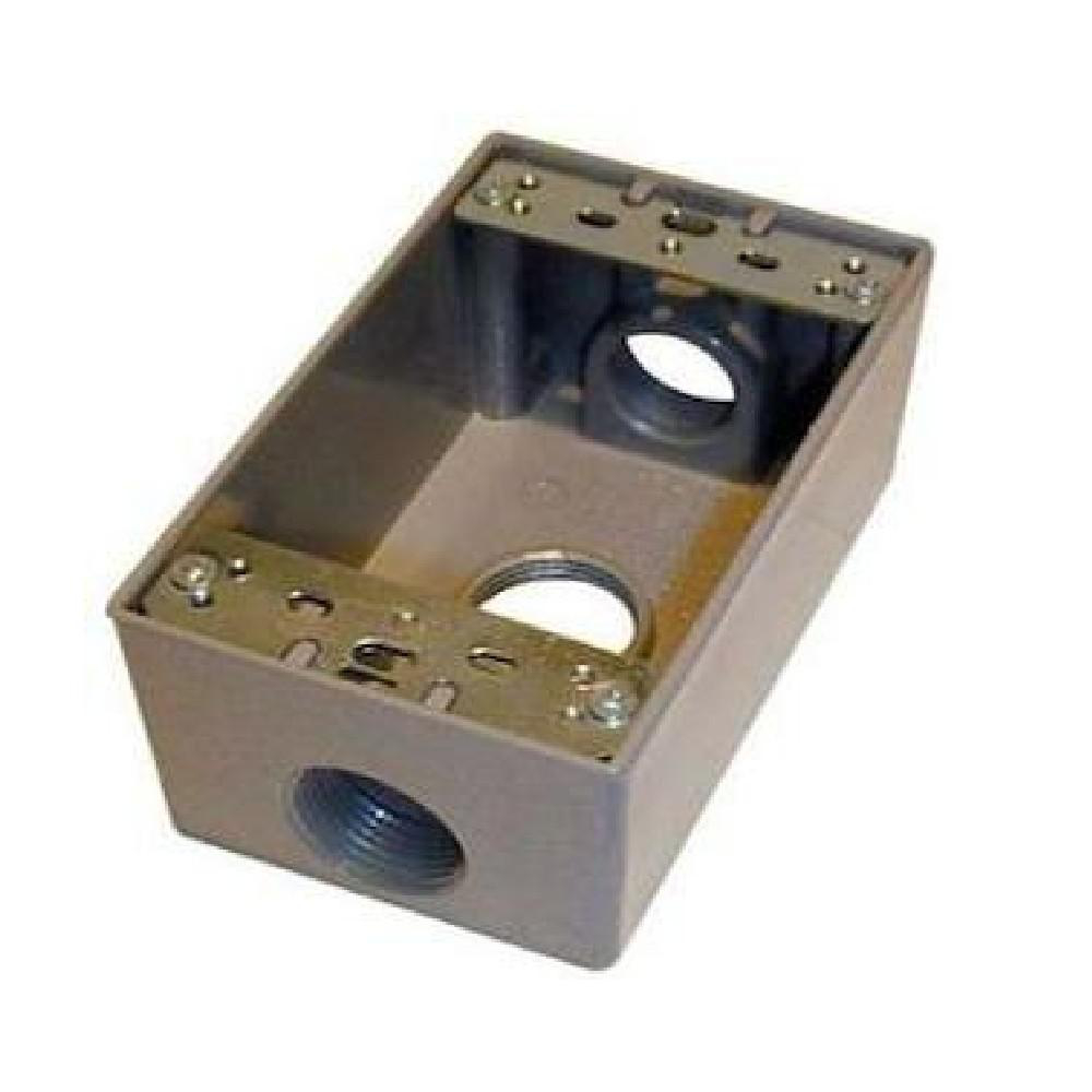 RAB DESIGN 3-Inlet Weatherproof Rectangular Box