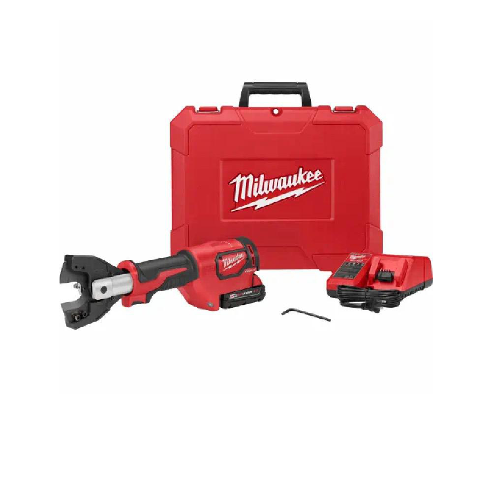 MILWAUKEE TOOL 2672-21 M18™ FORCE LOGIC™ CABLE CUTTER KIT with 750 MCM ...