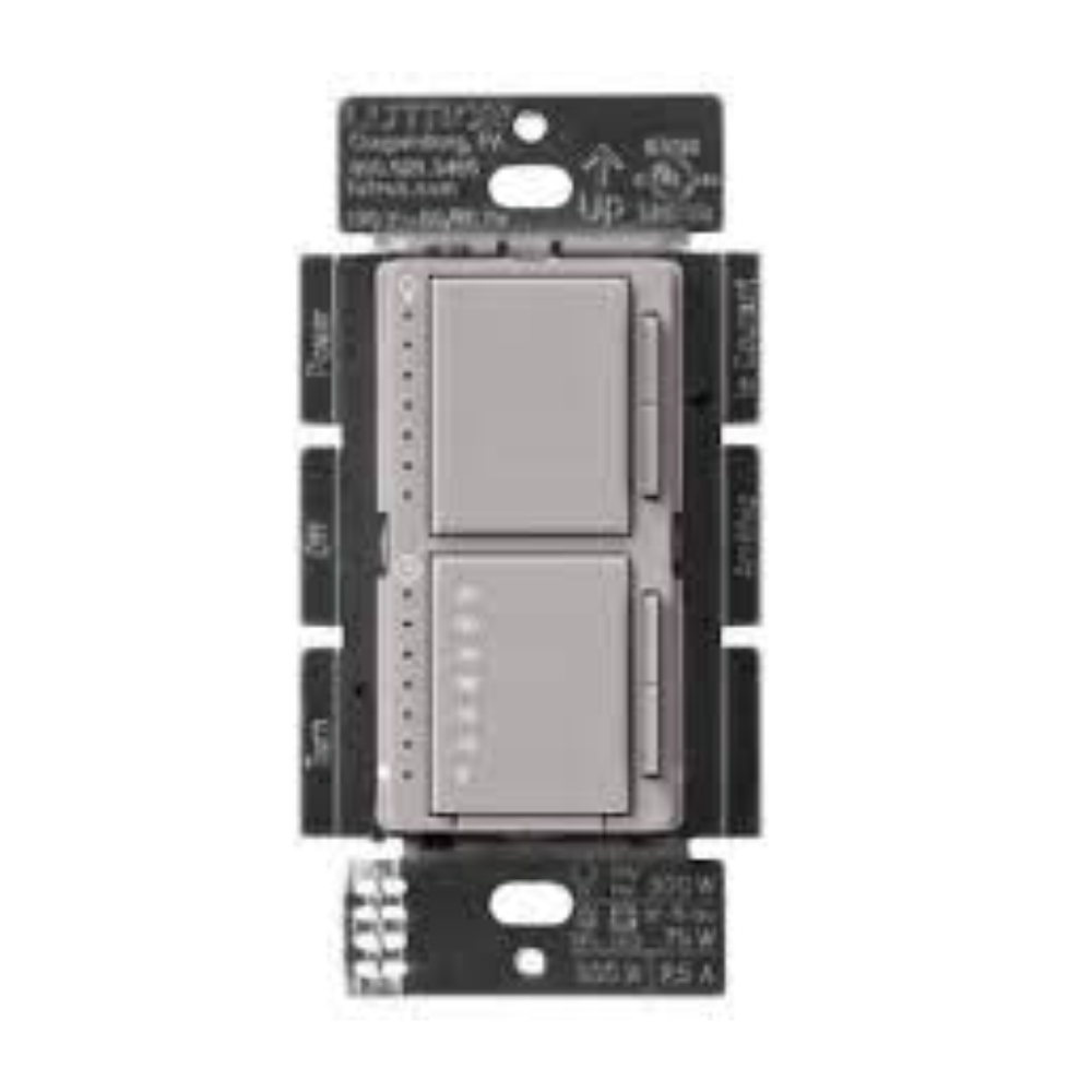 LUTRON 120V 1-Pole Maestro Dual LED+ Digital Fade Dimmer/Countdown ...